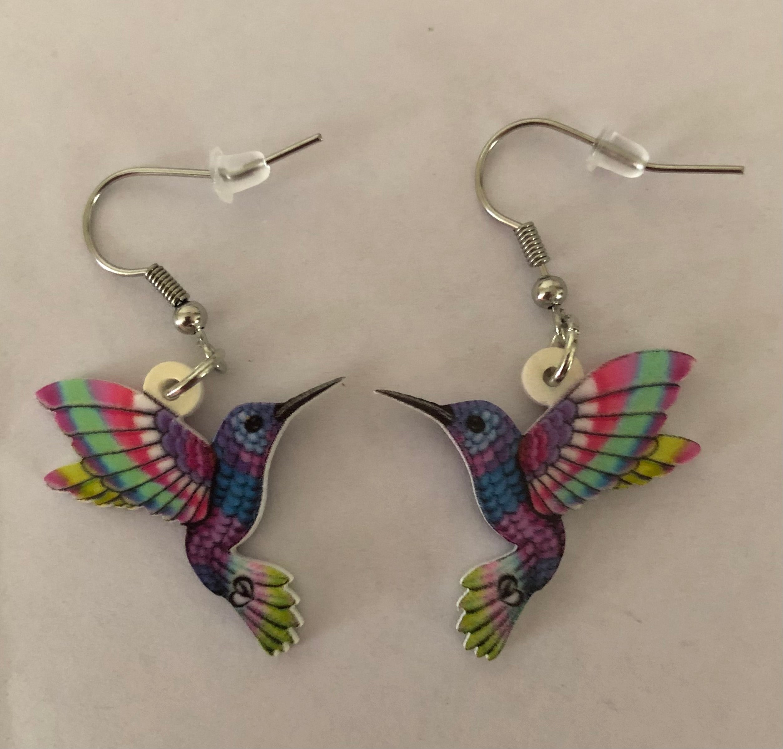 Hummingbird colibrí earrings – Yesi & Juli’s Tiendita