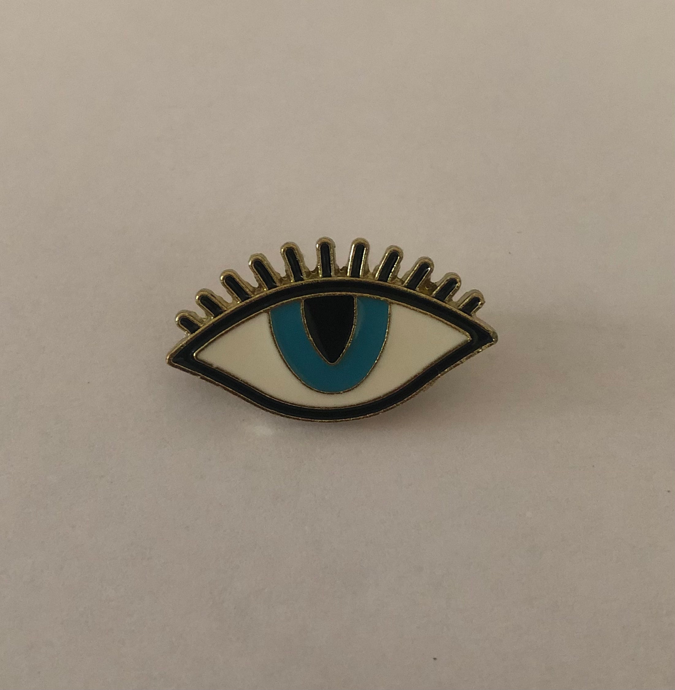 Evil eye safety pin – Yesi & Juli’s Tiendita